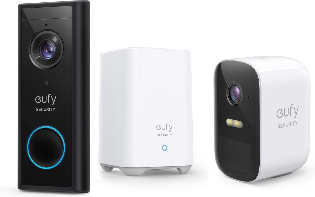 Eufy Bundle Doorbell 2K + eufyCam 2C Add-on | Art & Craft